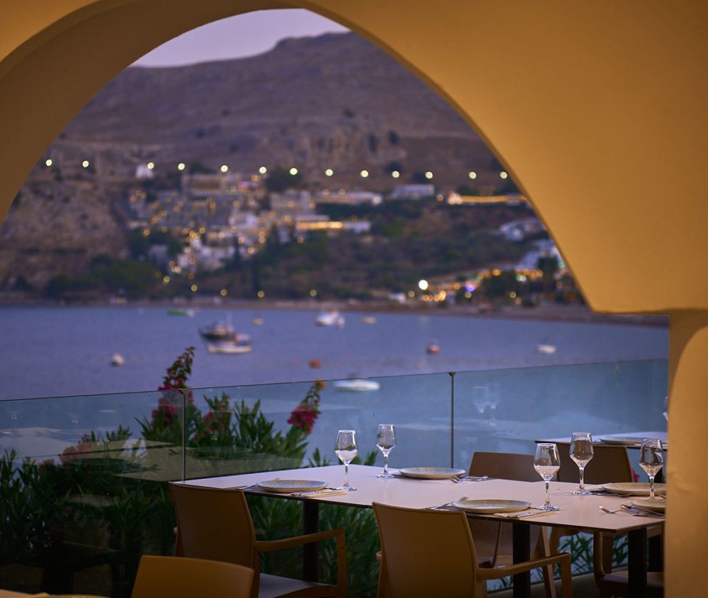 Restaurants & Bars | Lindos Royal Resort | Lindos Hotels Group